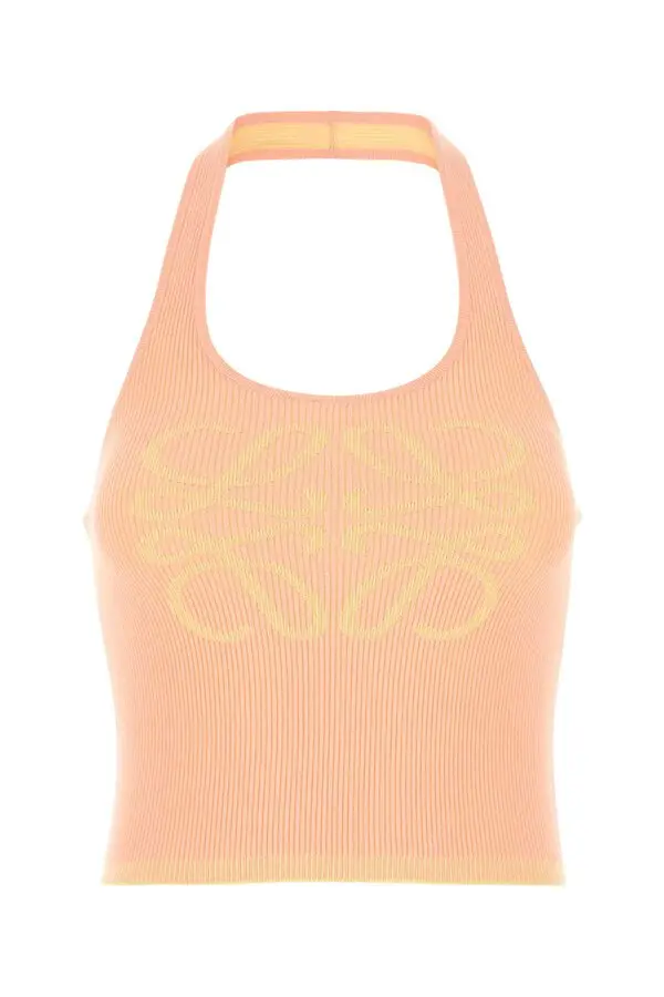 Loewe Blend Halter Top - Orange