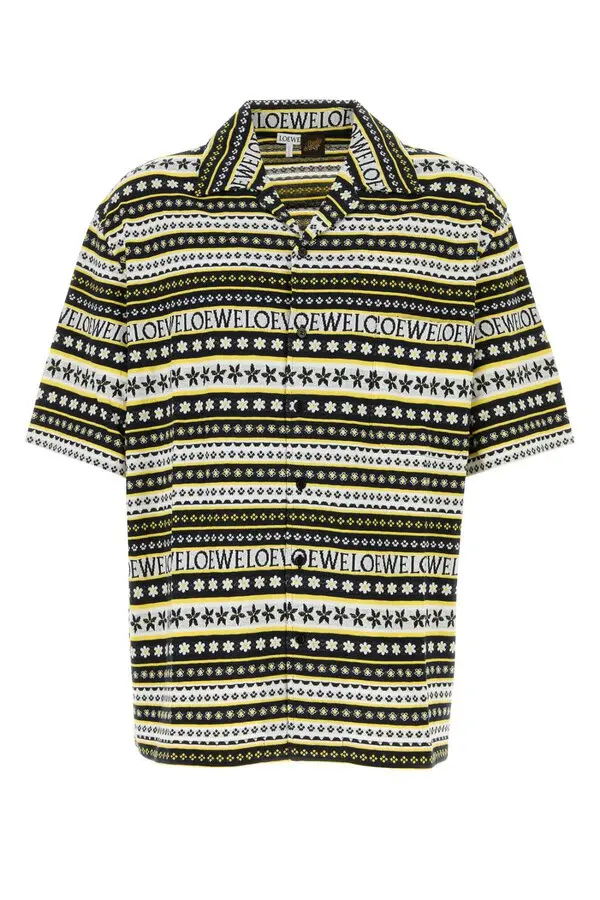 Loewe Embroidered Cotton Paula Ibiza Shirt - Multicolor