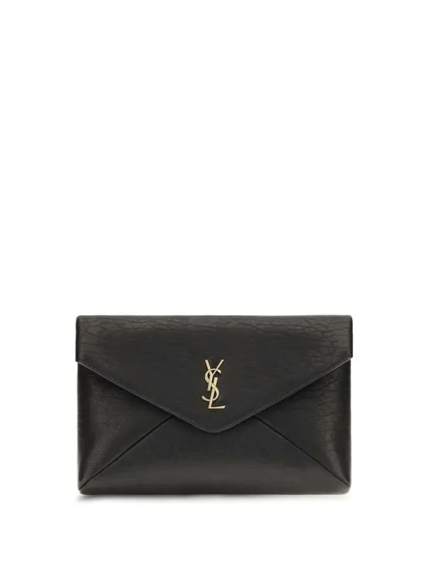 Saint Laurent Busta Pouch W_haka Moira L - Black