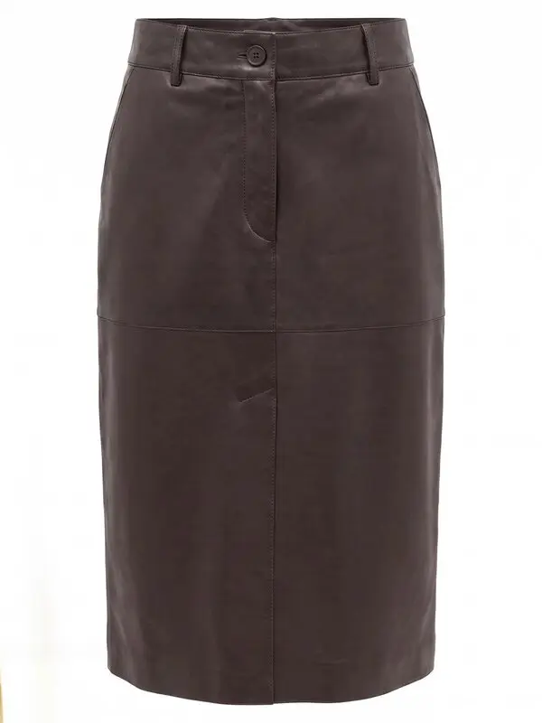 P.a.r.o.s.h Leather Skirt - Multicolor