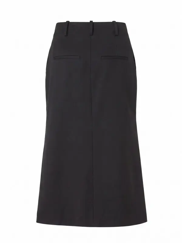Fendi Grain De Poudre Midi Skirt