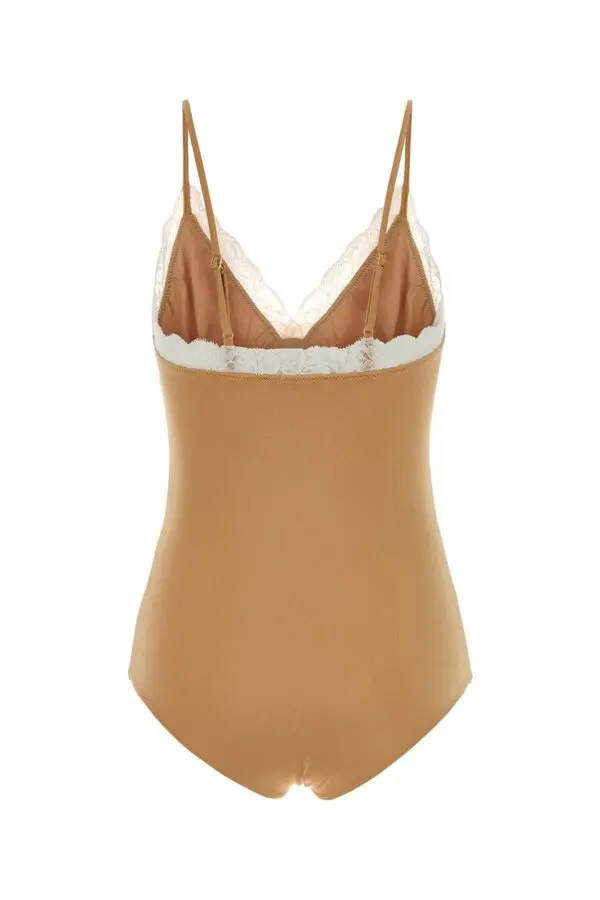 Chloé Skin Stretch Nylon Bodysuit