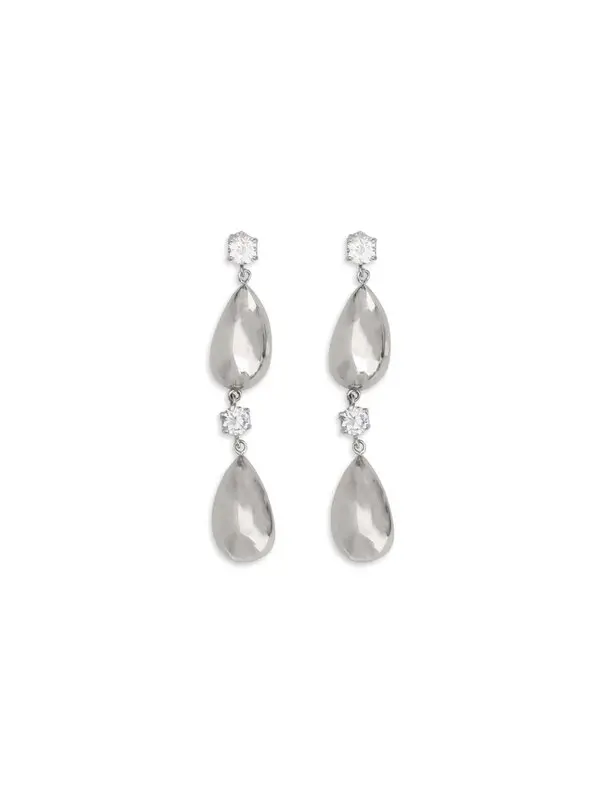 Magda Butrym Re26 Drop Earrings - Silver