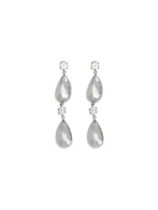 Magda Butrym Re26 Drop Earrings - Silver