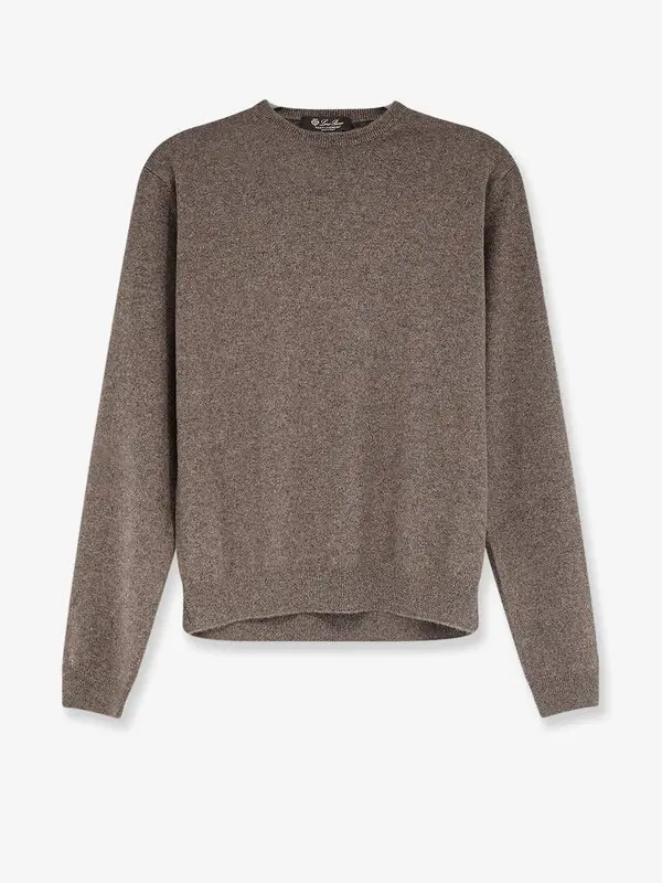 Loro Piana Melange Baby Cashmere Crew Neck Sweater - Multicolor