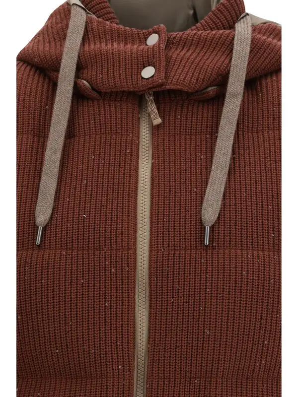 Brunello Cucinelli Hooded Down Vest