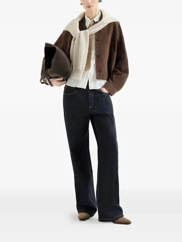 Brunello Cucinelli Denim Pants - Multicolor