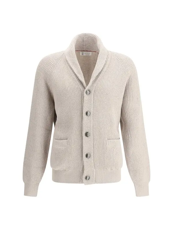 Brunello Cucinelli Ribbed Cardigan