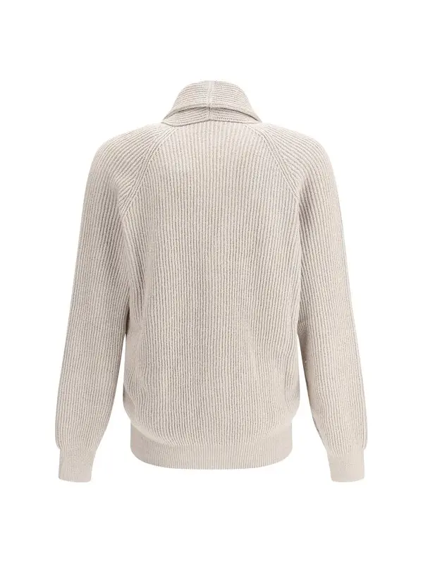 Brunello Cucinelli Ribbed Cardigan