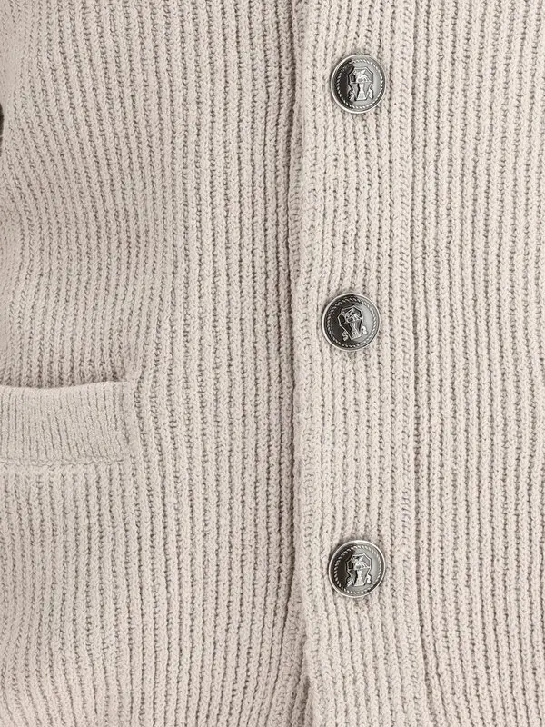 Brunello Cucinelli Ribbed Cardigan