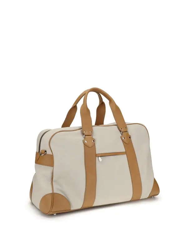 Brunello Cucinelli Street Travel Bag - Cream