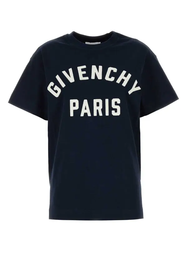 Givenchy Oversized Cotton T-shirt - Blue
