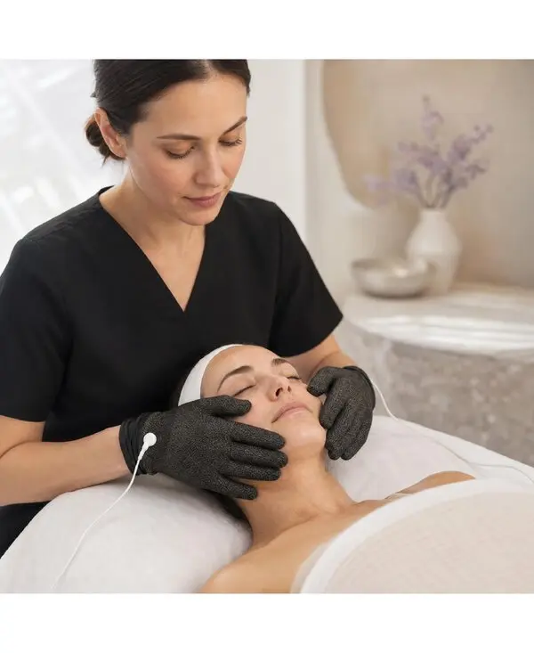 7E WELLNESS Myolift Microcurrent Facial Gloves