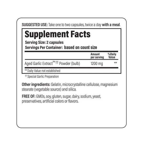 KYOLIC Aged Garlic Extract Formula 200
