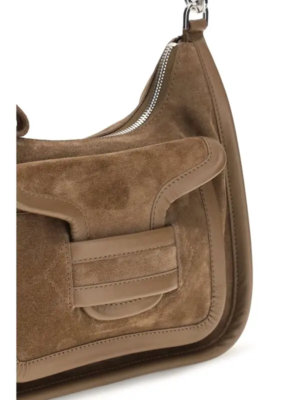 Pierre Hardy Alpha Day Miss Leather Shoulder Bag - Cream