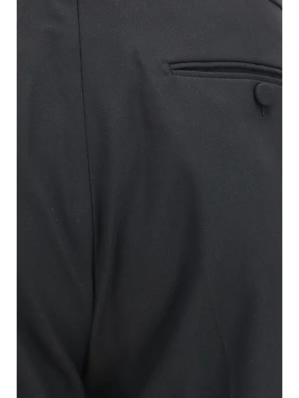 TOM FORD Tailored Wool Trousers With Front Pleats