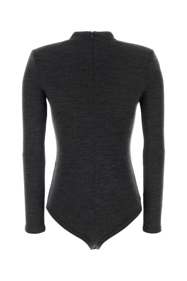 JIL SANDER Wool Bodysuit