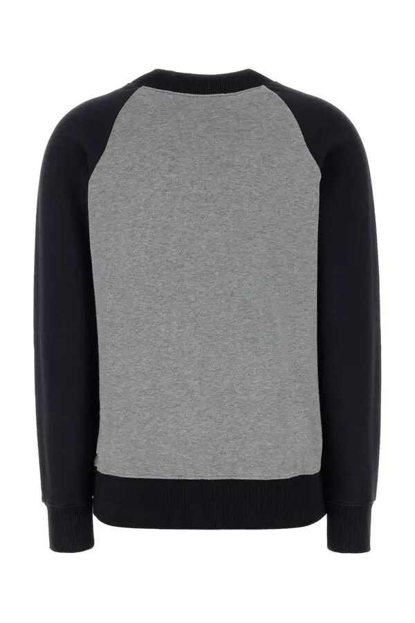 Miu Miu Grey Cotton Sweatshirt