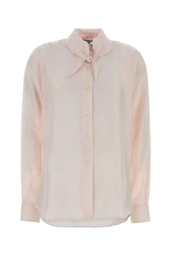 Prada Pink Silk Shirt