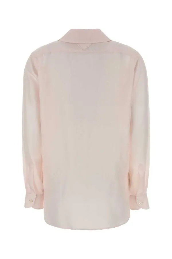 Prada Pink Silk Shirt
