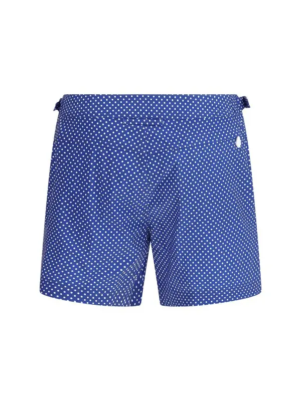 TOM FORD Polka Dot Swim Shorts - Blue