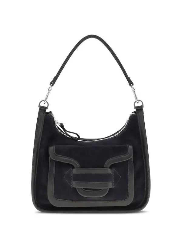 Pierre Hardy Alpha Day Miss Leather Shoulder Bag - Black