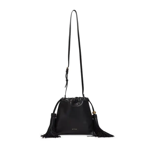 Etro Kalispera Mini Bucket Bag In Smooth Leather - Black