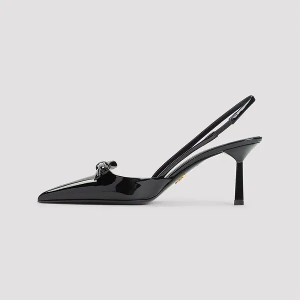 Prada Calf Leather Pumps - Black