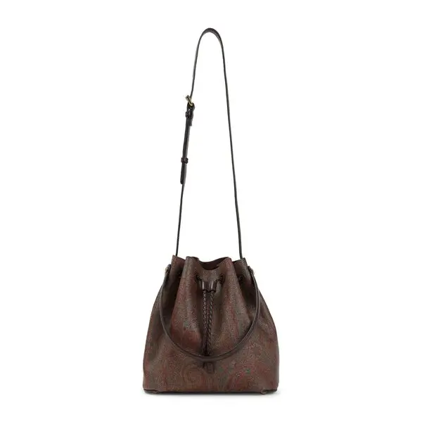 Etro Small Bucket Bag - Brown