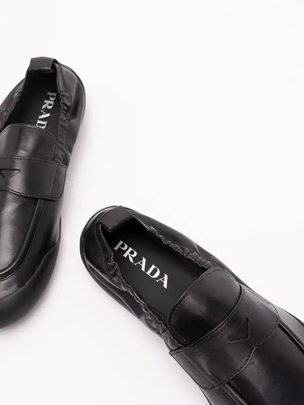 Prada Speedrock Leather Loafers - Multicolor