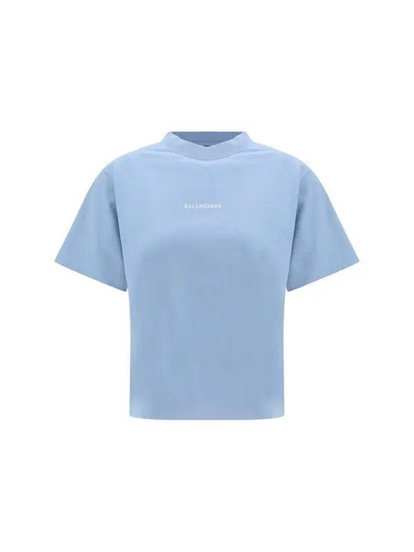 Balenciaga Back T-shirt - Blue