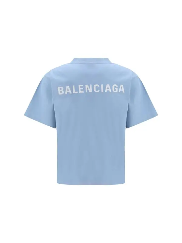 Balenciaga Back T-shirt - Blue