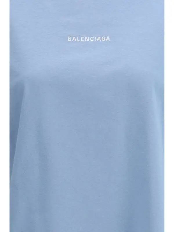 Balenciaga Back T-shirt - Blue