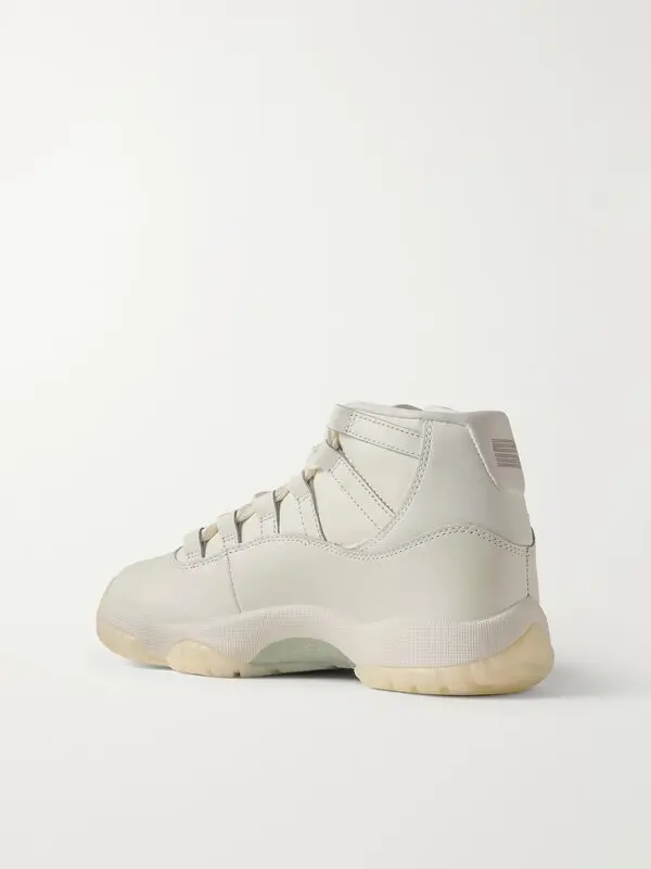 Nike Air Jordan 11 Retro Embellished Leather Sneakers
