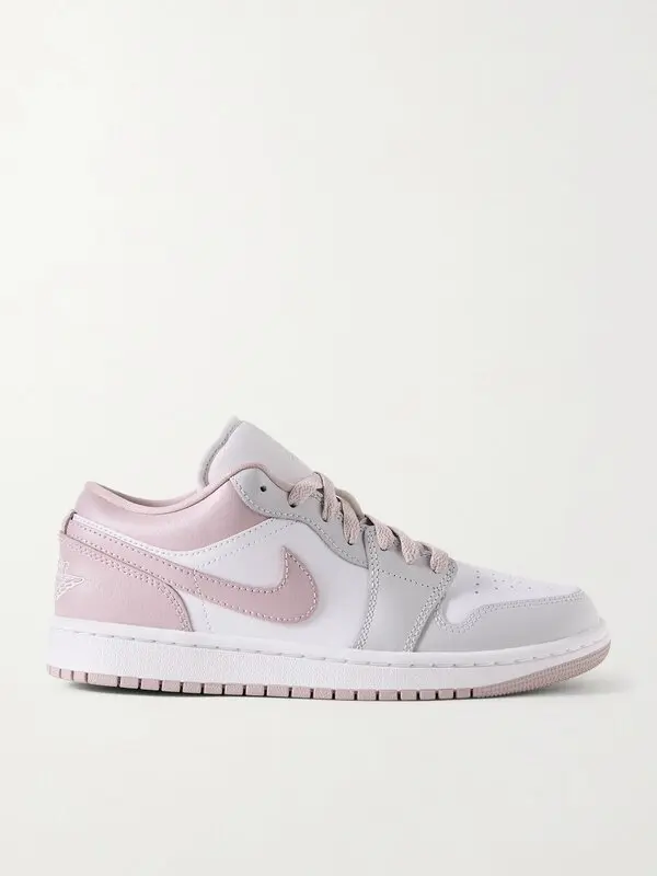 Nike Air Jordan 1 Low Leather Sneakers