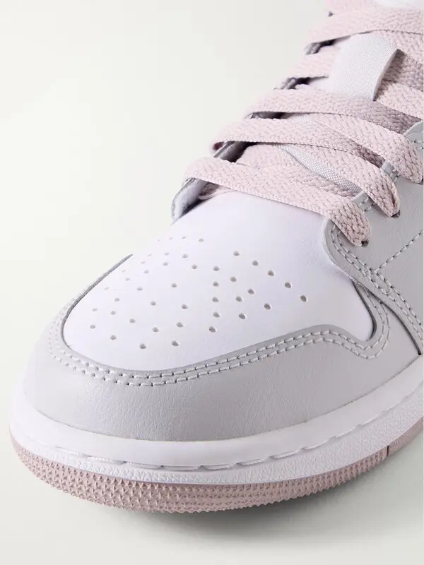 Nike Air Jordan 1 Low Leather Sneakers