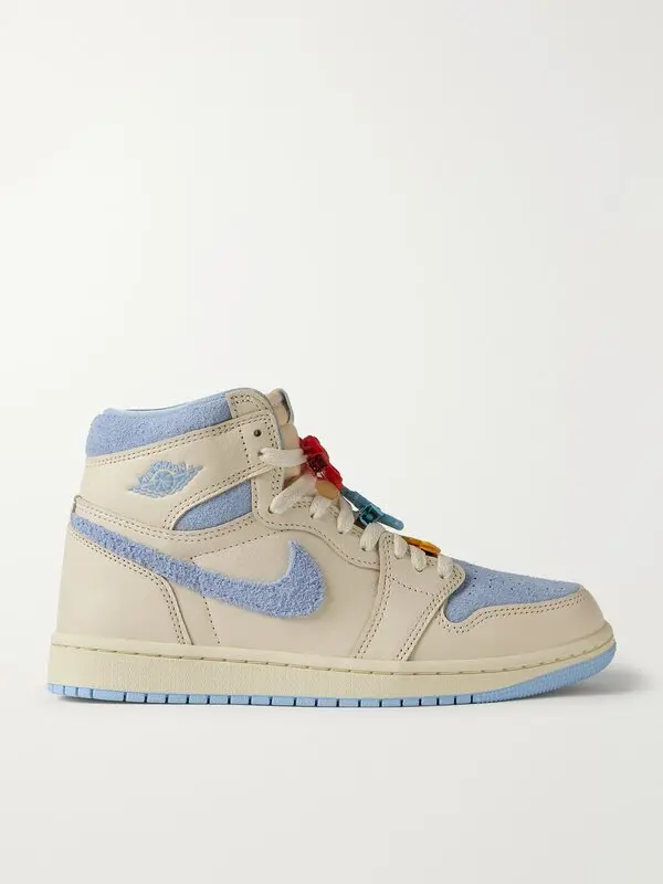 Nike Air Jordan 1 Retro High-top Leather Sneakers