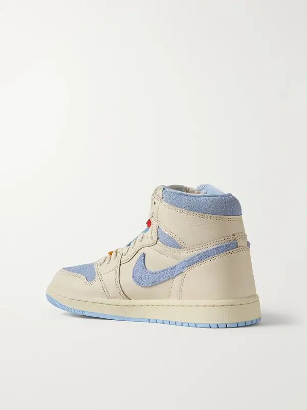 Nike Air Jordan 1 Retro High-top Leather Sneakers