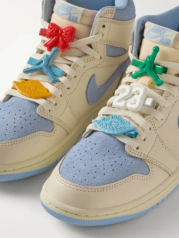 Nike Air Jordan 1 Retro High-top Leather Sneakers