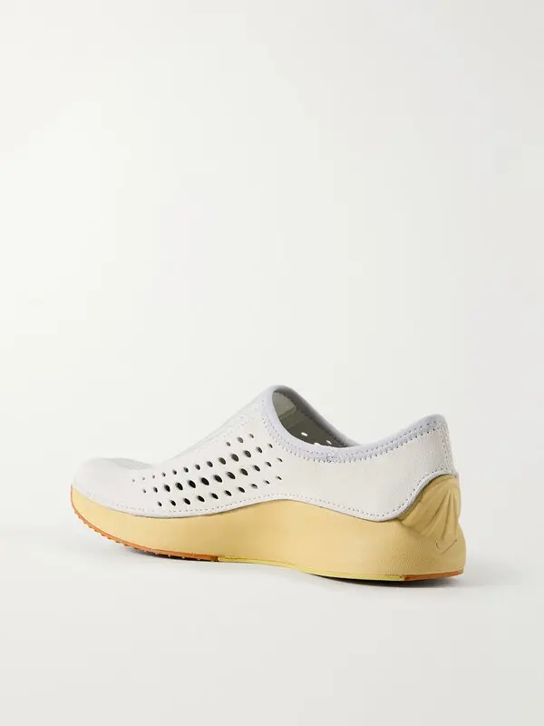 Nike Superfly Mesh And Perforated Suede Slip-on Sneakers