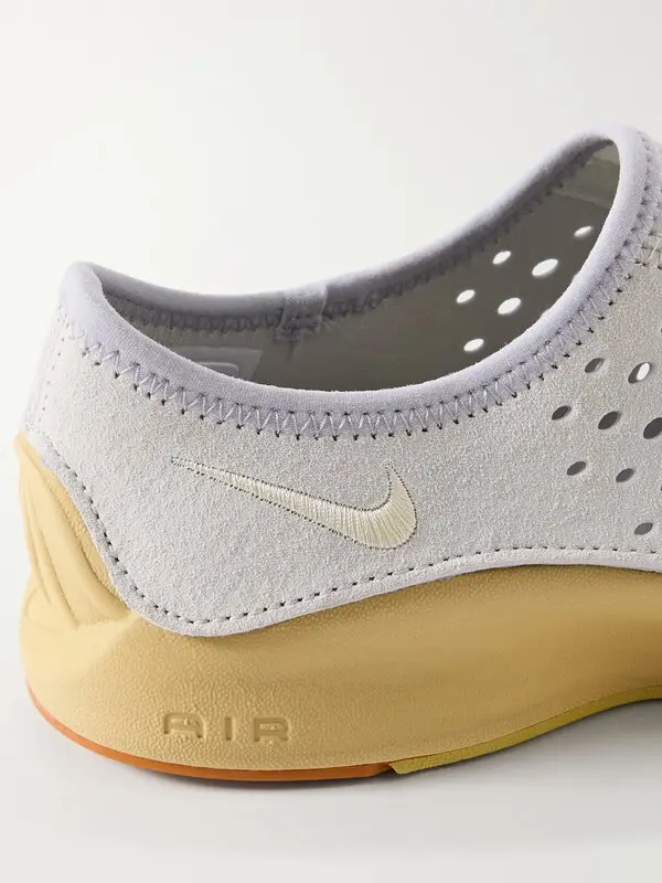 Nike Superfly Mesh And Perforated Suede Slip-on Sneakers