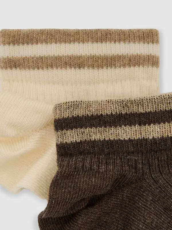 REISS Cara 2-pack Cotton-blend Trainer Socks