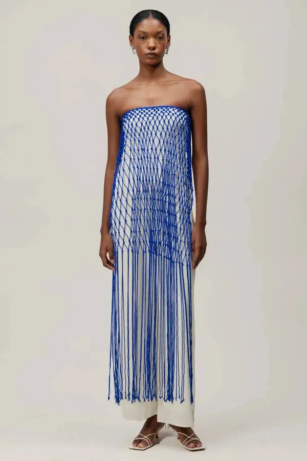 BAOBAB Indira Jumpsuit With Net Detailing