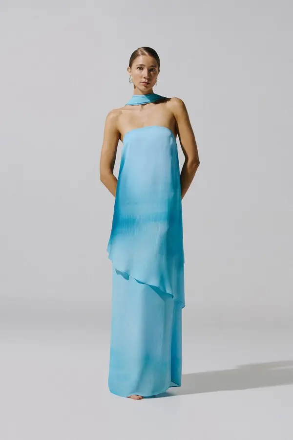 BAOBAB El Maxi Dress - Blue Cascade