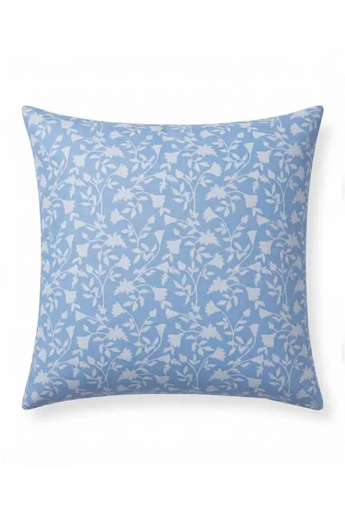 PILLOWPIA Lisel Pillow Cover - Chambray Blue