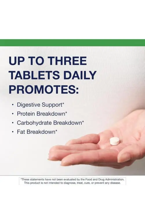METAGENICS Comprehensive Pancreatic Enzyme Digestive Support Tablets120 Count