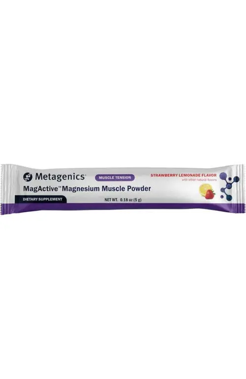 METAGENICS Wellness Essentials Highly Absorbable Magnesium Muscle Powder 30 Count