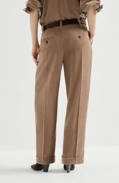 Brunello Cucinelli Fluid Corduroy Trousers