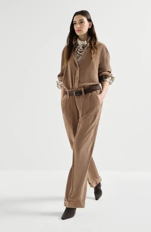 Brunello Cucinelli Fluid Corduroy Trousers