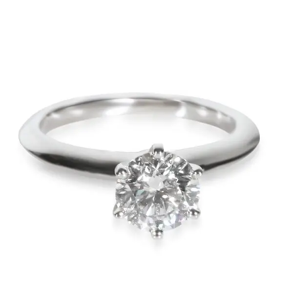Tiffany & Co. 1.15 Ct Round Brilliant Diamond Engagement Ring - Platinum